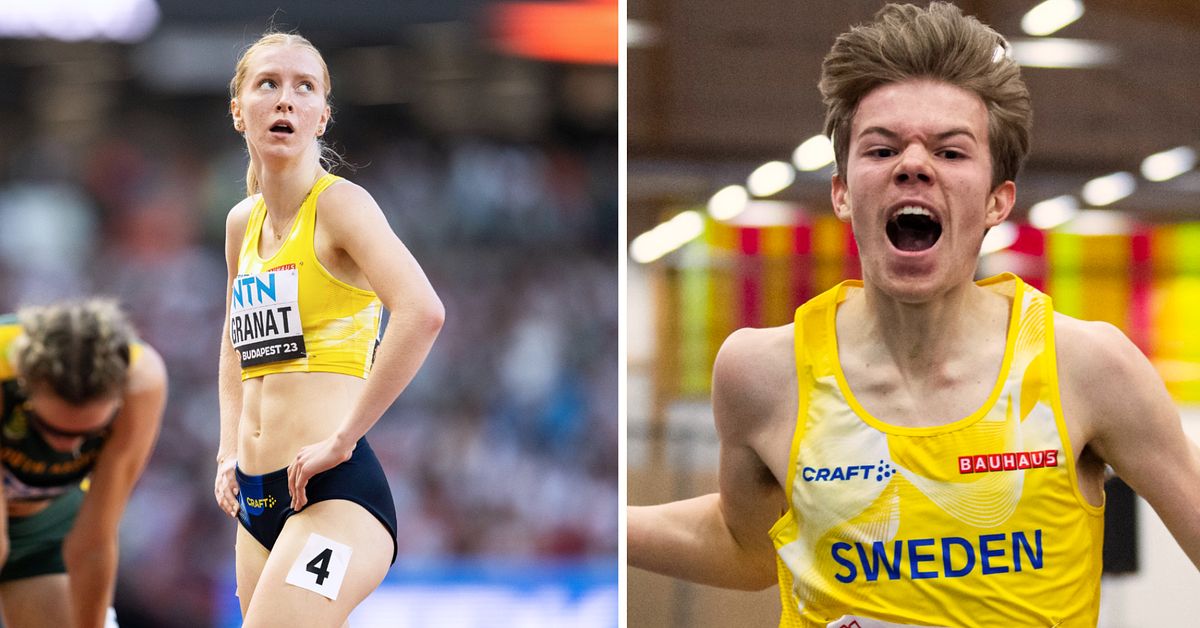 Friidrott: Ska hyllas efter U20-EM: ”Framtida världsstjärnor” | SVT Sport