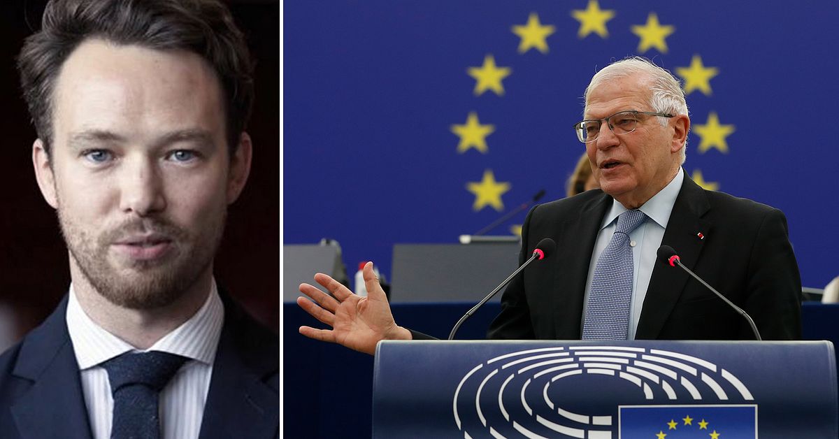 EU: Jobbar ”outtröttligt” för Johan Floderus | SVT Nyheter