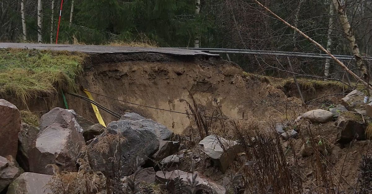 Klimatförändringen ökar risken för ras och skred | SVT Nyheter