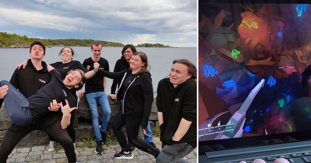 BTH-studenter prisades för egenutvecklat spel | SVT Nyheter