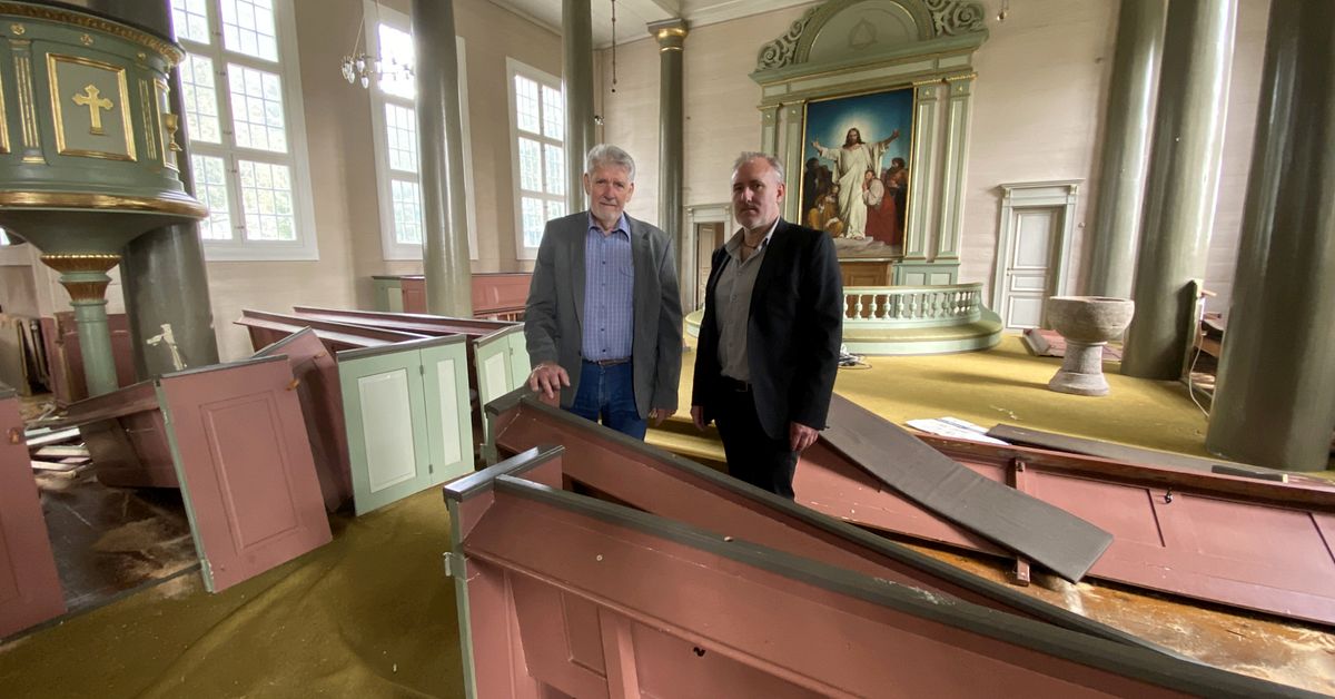 Kyrkbänkar slipper hamna på tippen – skänks till folk i bygden | SVT ...