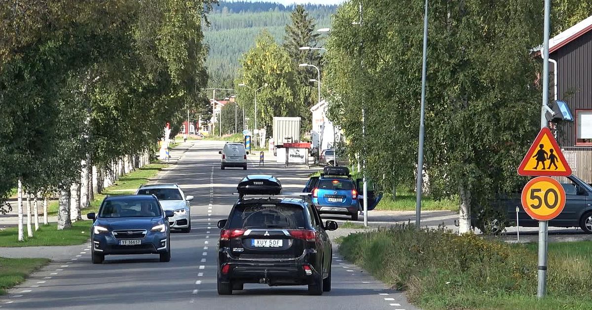 Sänkt hastighet planeras i turistorterna i Härjedalen | SVT Nyheter