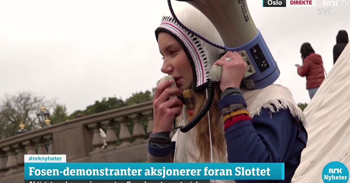 Demonstrationen i Oslo | SVT Nyheter