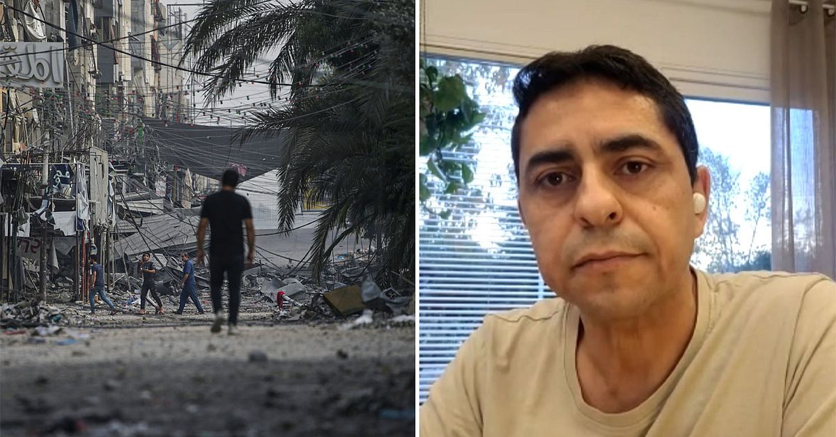 Walid Hams föräldrar är fast i Gaza | SVT Nyheter