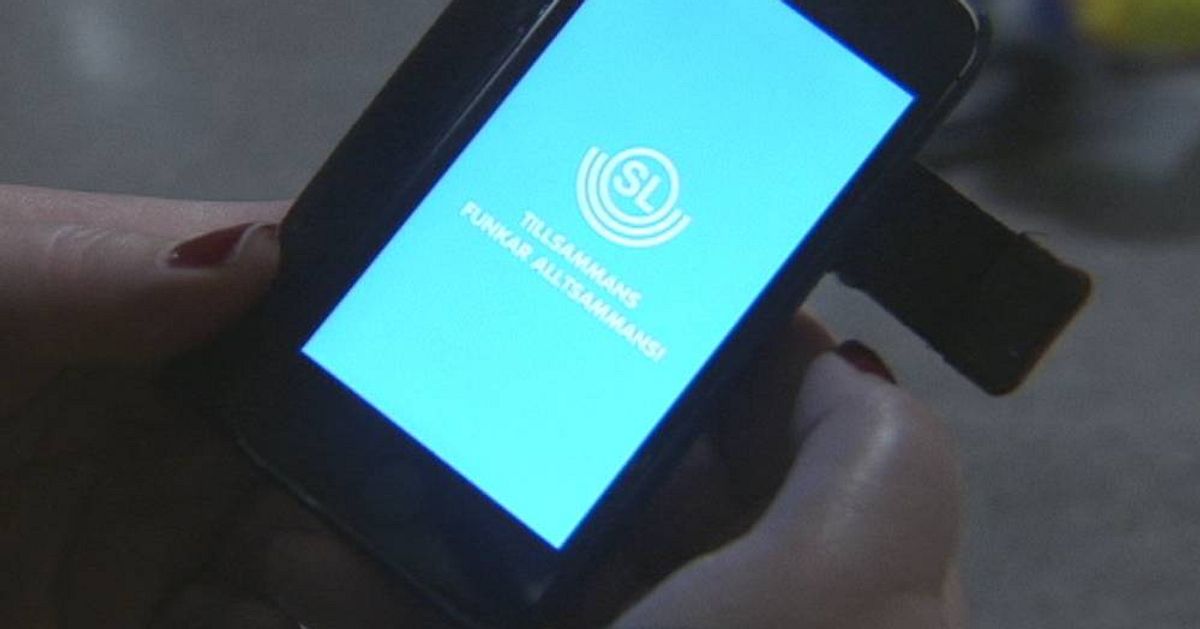 SL-appen fungerar igen | SVT Nyheter