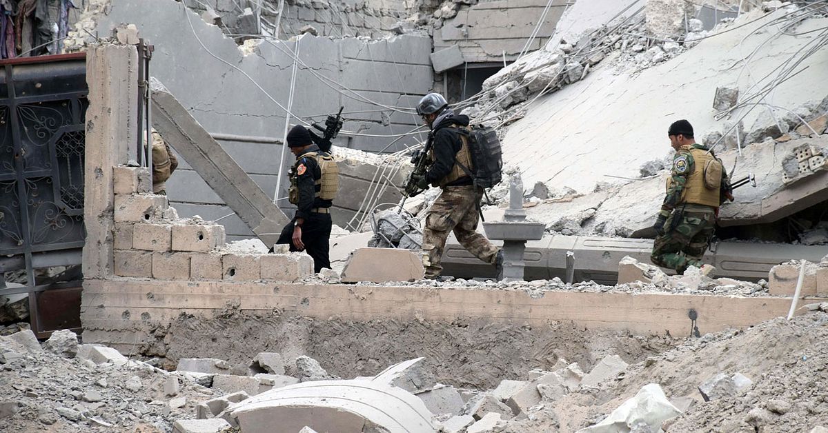 Irakiska styrkor rycker fram i al-Ramadi | SVT Nyheter