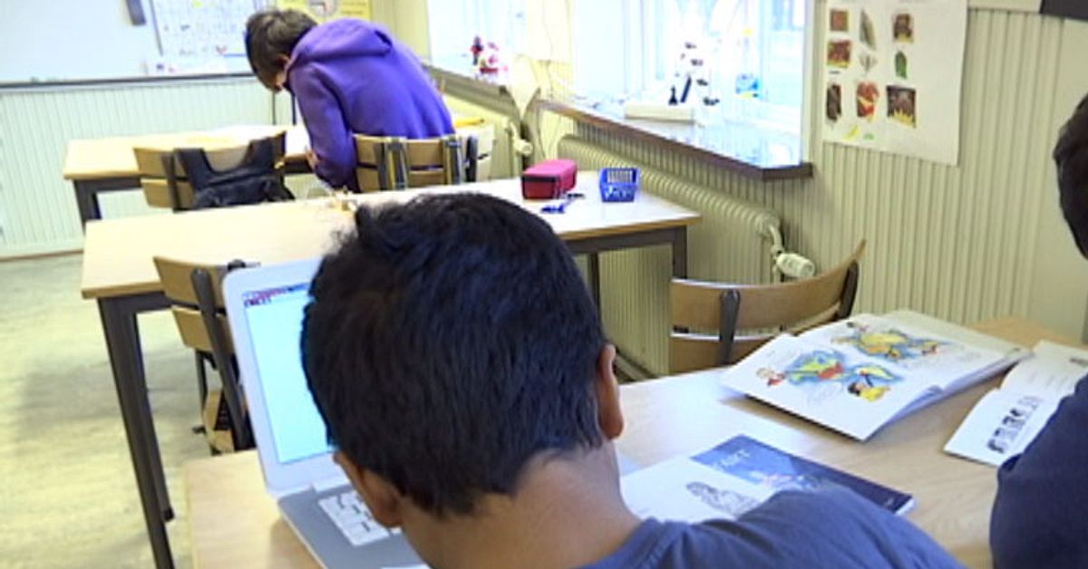 Elev gick 21 dagar i skolan under högstadiet | SVT Nyheter