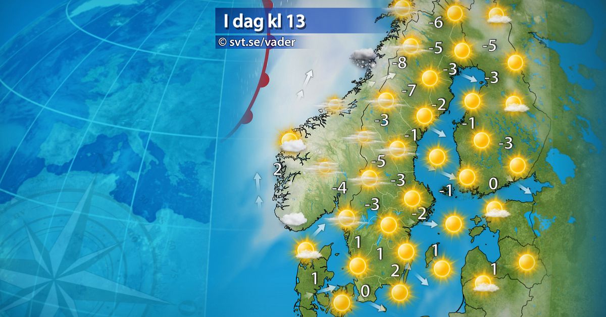 Soligt i hela landet | SVT Nyheter