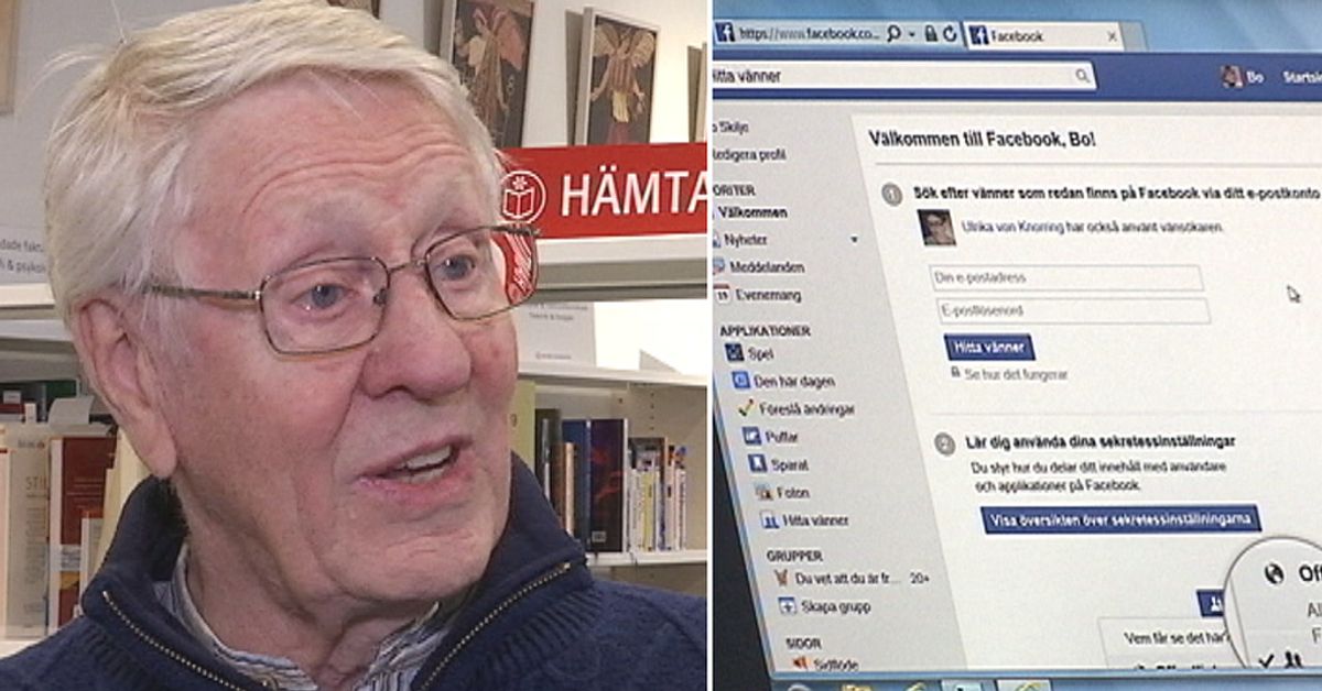 Biblioteket utbildar skeptiska i Facebook | SVT Nyheter