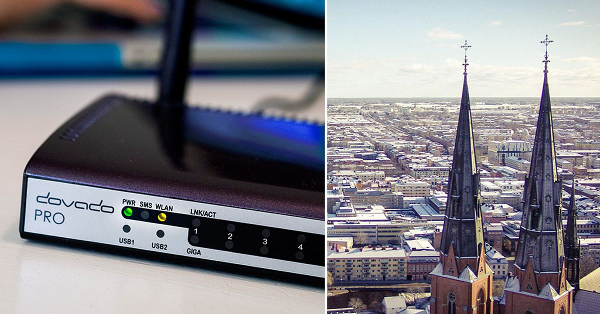 Snabbt bredband – ett stadsfenomen | SVT Nyheter