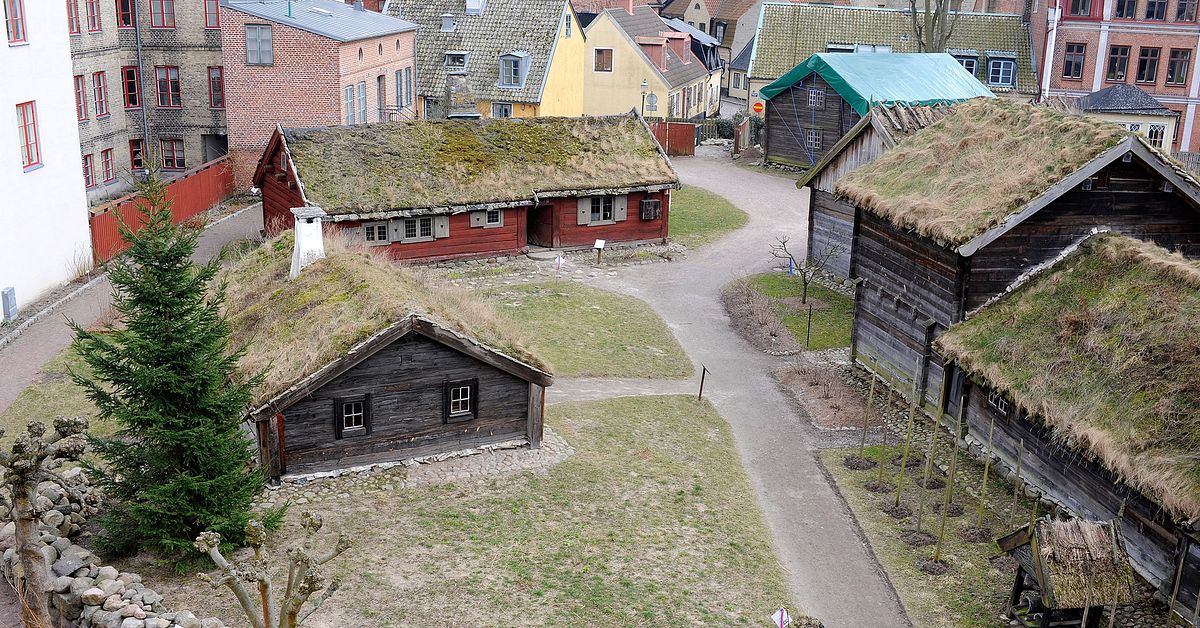 1700-tals stuga restaureras på Kulturen i Lund | SVT Nyheter