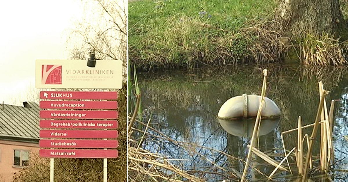 Vidarklinikens avlopp hotas av böter | SVT Nyheter