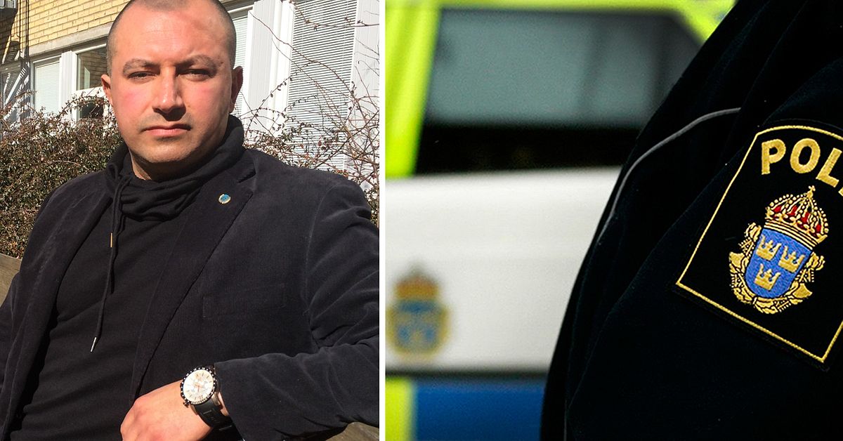 Polismannen åtalas För Förolämpning Och Olaga Hot Svt Nyheter