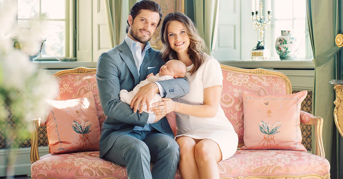 Prinsparet tackar svenska folket med nya bilder | SVT Nyheter