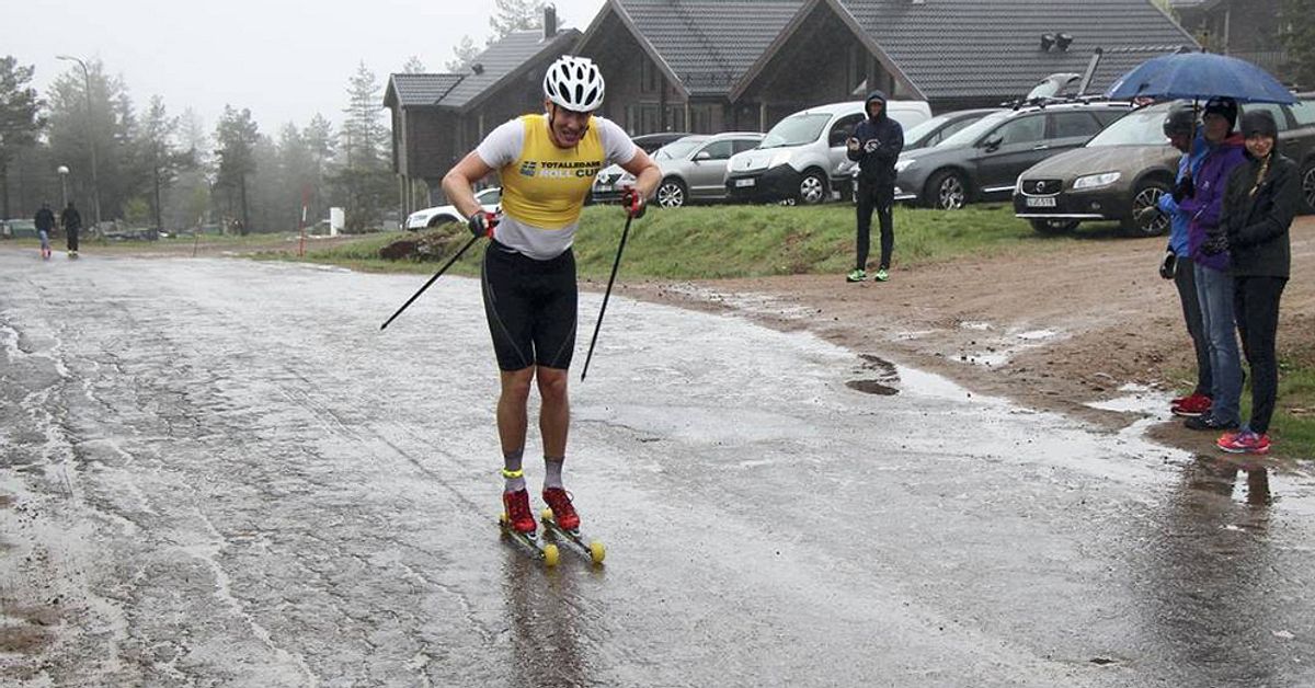 Ruus vann på rullskidor | SVT Nyheter