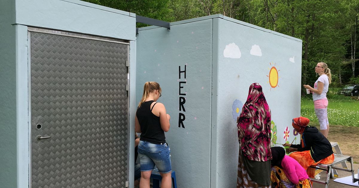 De målar för att minska sabbet | SVT Nyheter