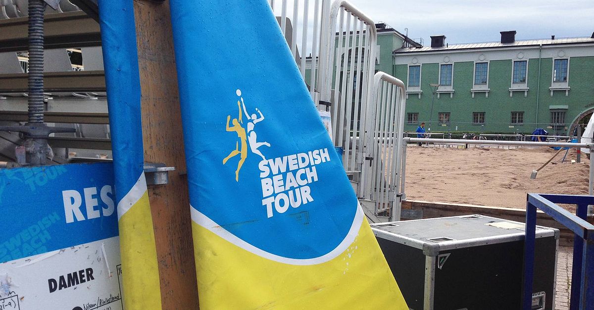 Torget blev till sand | SVT Nyheter