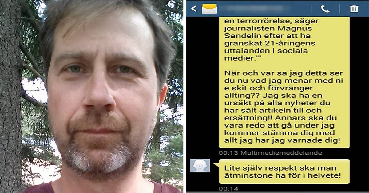 Magnus Sandelin besviken över nedlagd utredning | SVT Nyheter