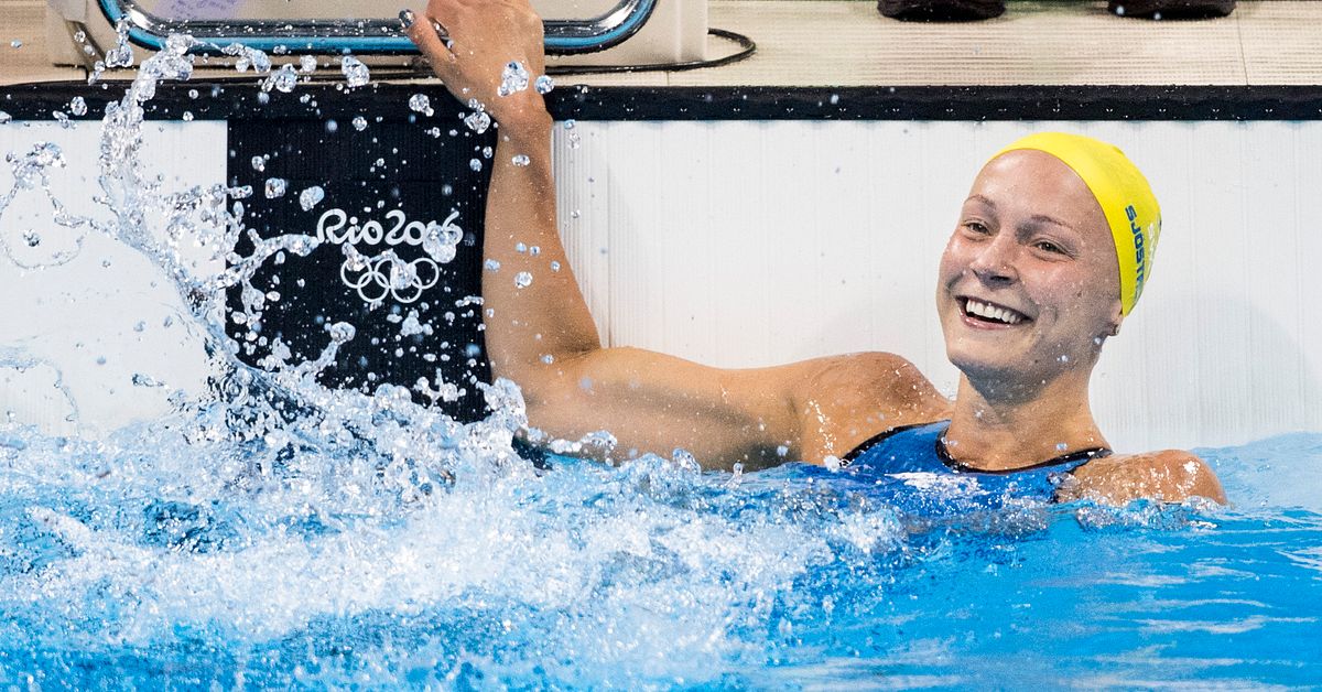 Simning: OS-guld och världsrekord av Sjöström | SVT Sport