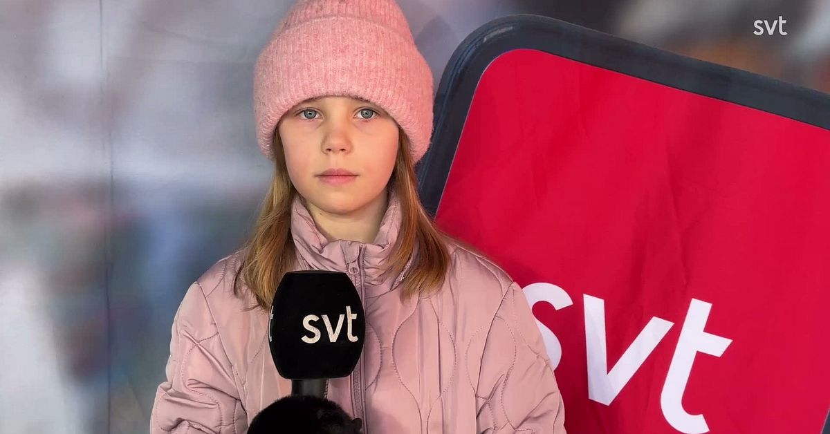 Här testar barn på att vara SVT-programledare | SVT Nyheter