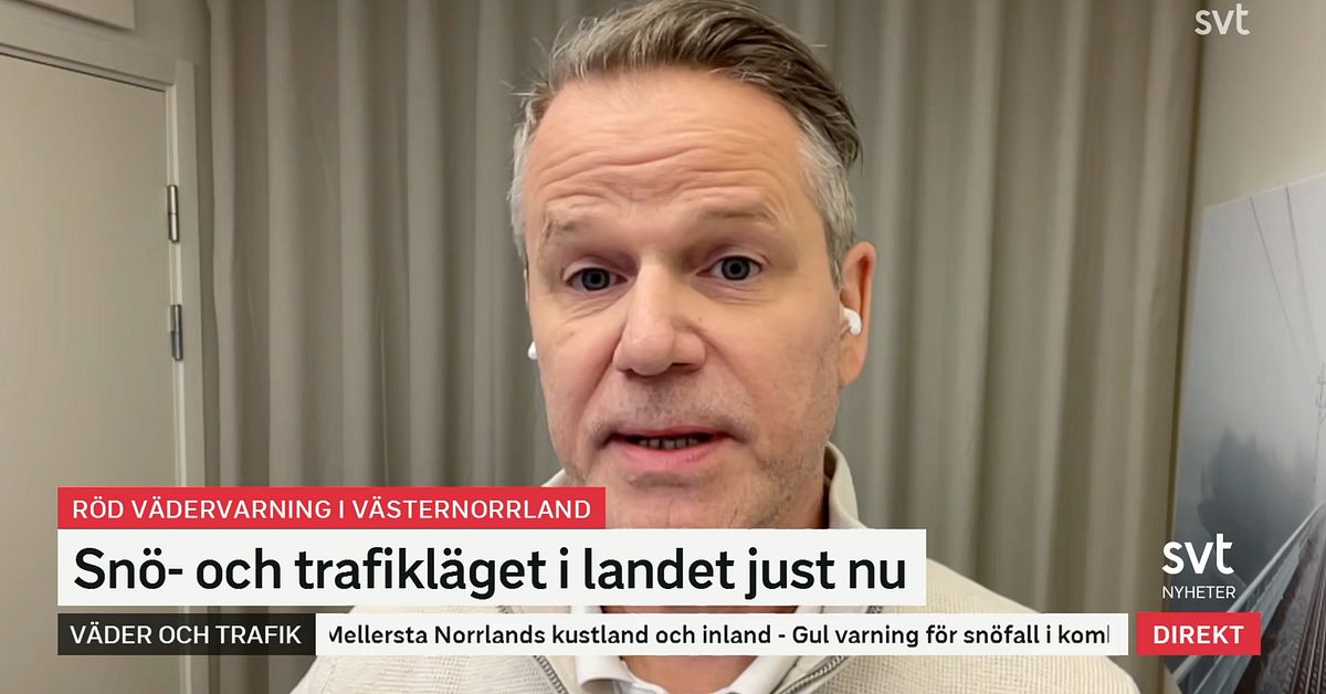 Trafikverket: ”Svettiga dygn framför oss” – SMHI: Röd vädervarning i ...