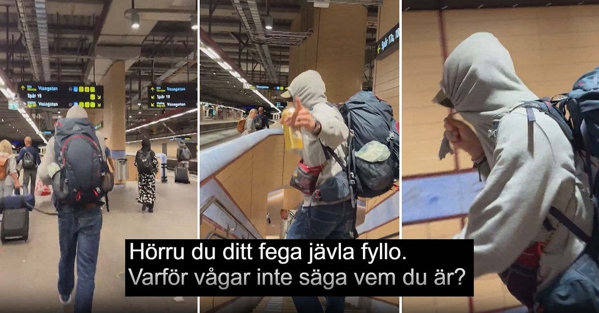 Jessica Stegrud (SD) filmade tonåringar på Centralstationen | SVT Nyheter