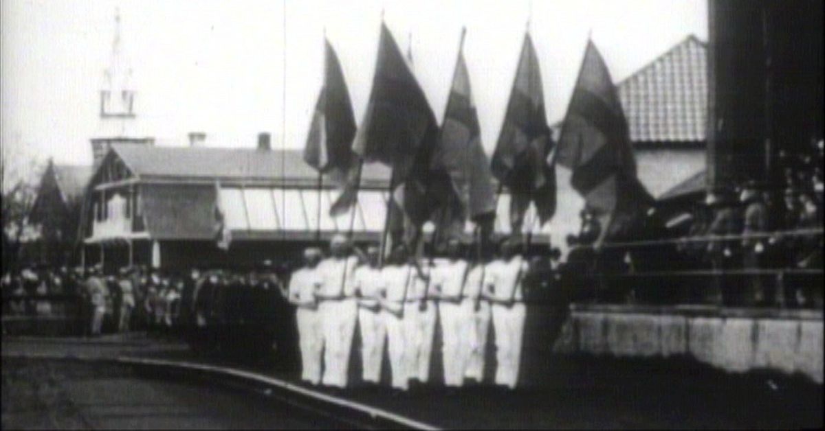 Se bilder från Strömvallens invigning 1923 | SVT Nyheter