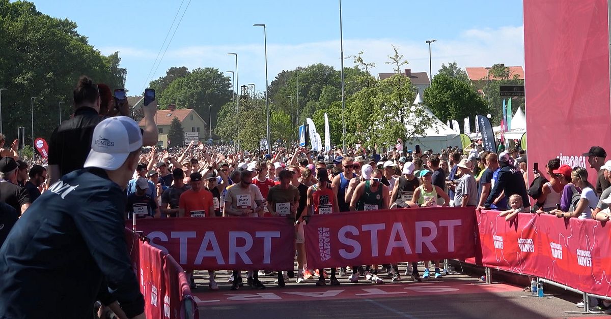 Folkfest på årets Göteborgsvarv | SVT Nyheter