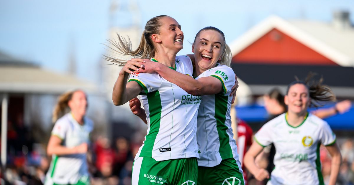 Fotboll: Talangen Ellen Wangerheim avgjorde för Hammarby mot Piteå | SVT Sport