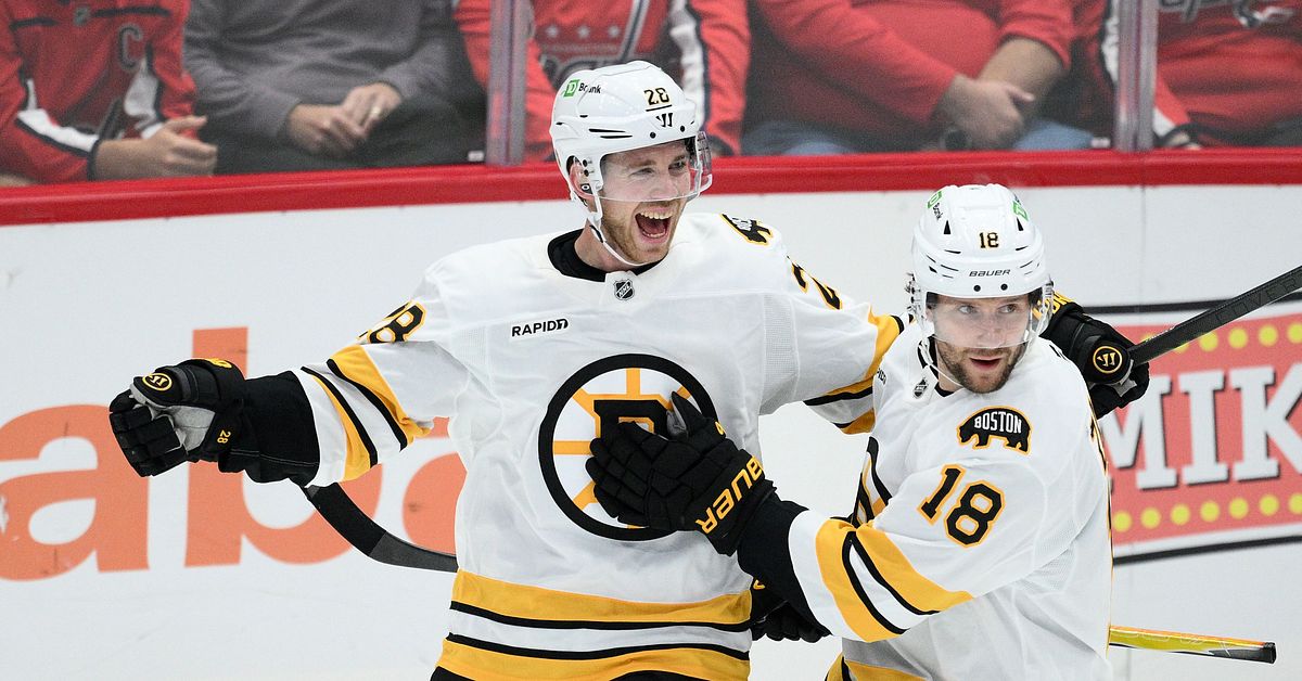 Ishockey: Elias Lindholm avgjorde för Boston i NHL-premiären | SVT Sport