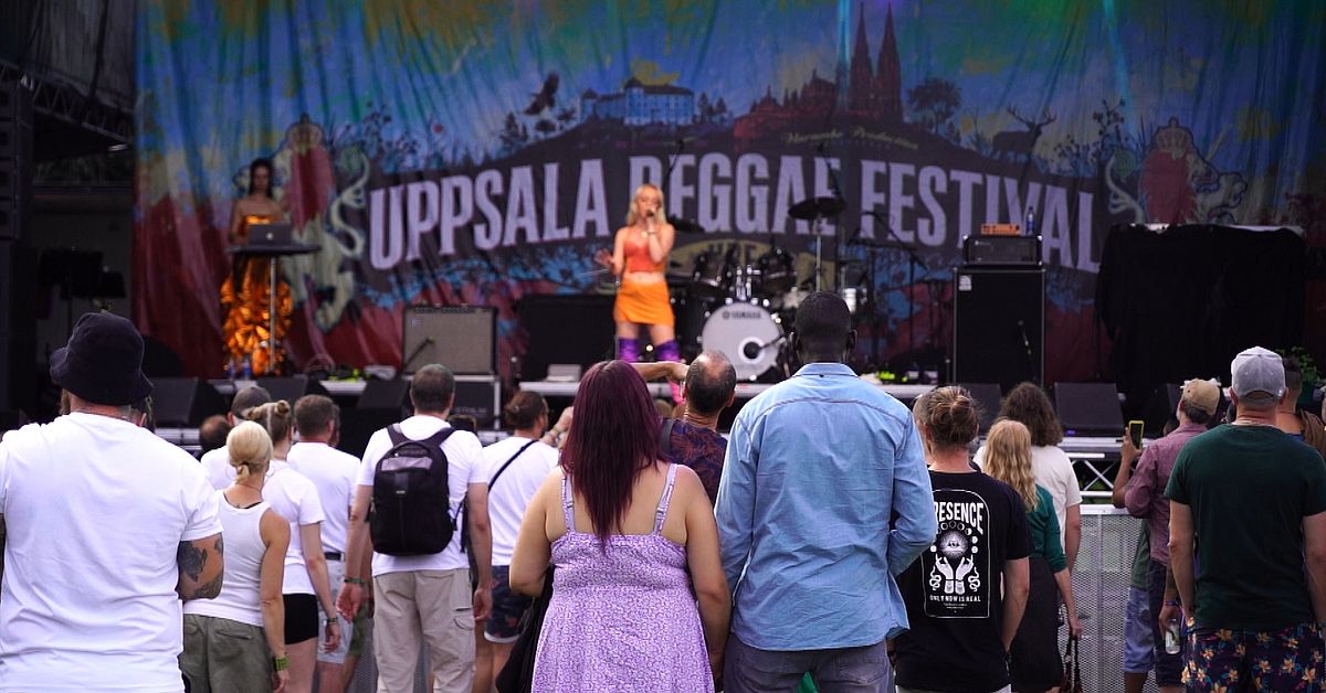 Mr Reggae i Uppsala – därför för han festivalen vidare | SVT Nyheter