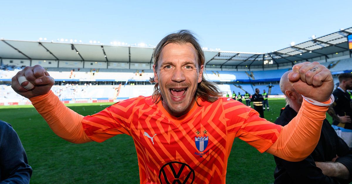 Fotboll: Malmö FF:s målvakt Johan Dahlin hyllas efter räddningarna ...