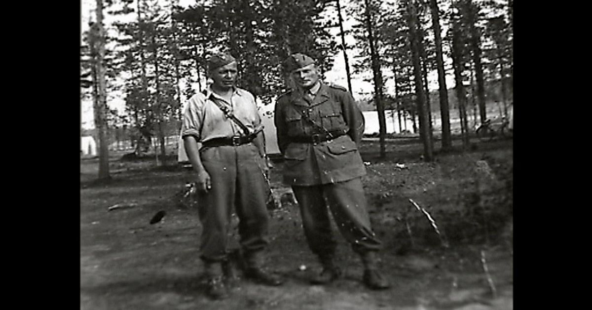 Ivar var vakt i Stensele arbetsläger under andra världskriget | SVT Nyheter