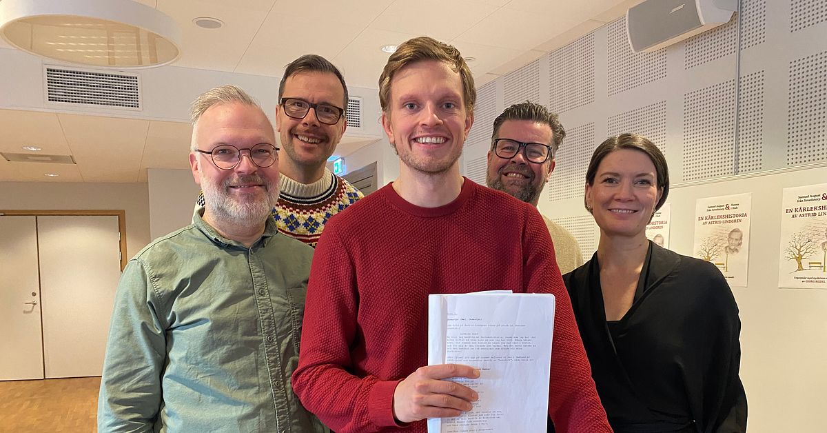 En kärlekssaga av Astrid Lindgren spelas i Örebro | SVT Nyheter