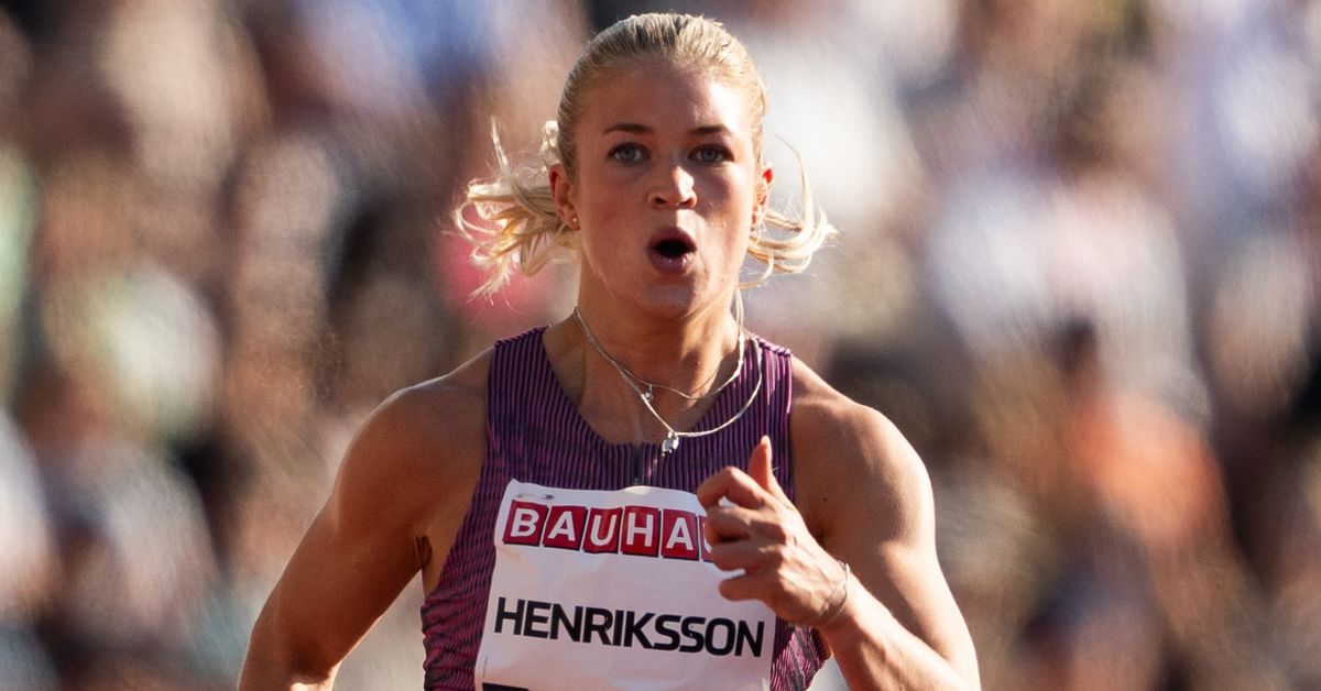 Friidrott: Jättelopp av Julia Henriksson på Stockholms stadion ...