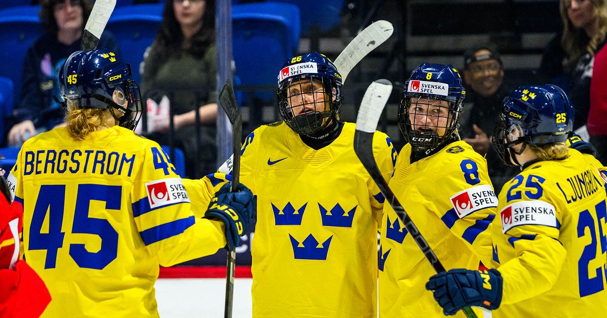 Ishockey: Sverige dominerade mot Kina – vann stort | SVT Sport