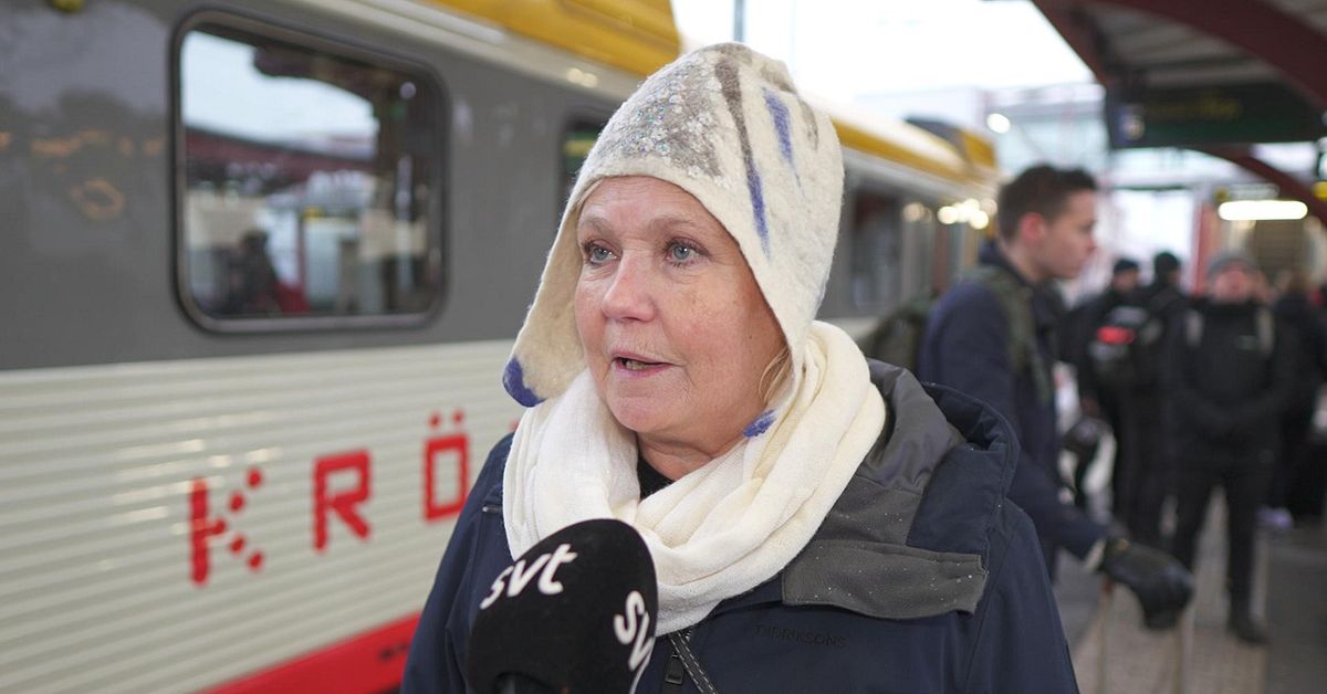 Tågpendlare i Alvesta: ”Signalfel, vad är det?” | SVT Nyheter