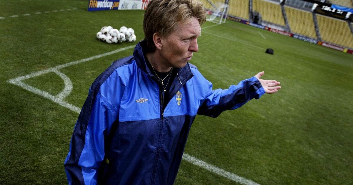 Fotbollsprofilen Susanne Erlandsson ny på Wall of fame | SVT Nyheter