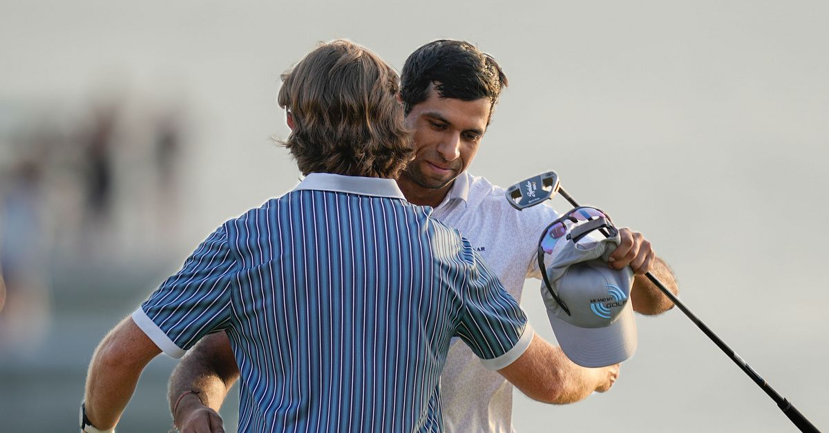 Golf: Aaron Rai vann duellen med Tommy Fleetwood i Abu Dhabi | SVT Sport