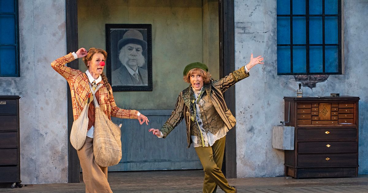 Tårar blev till skratt för Eva Rydberg – premiär för hennes nya teater ...