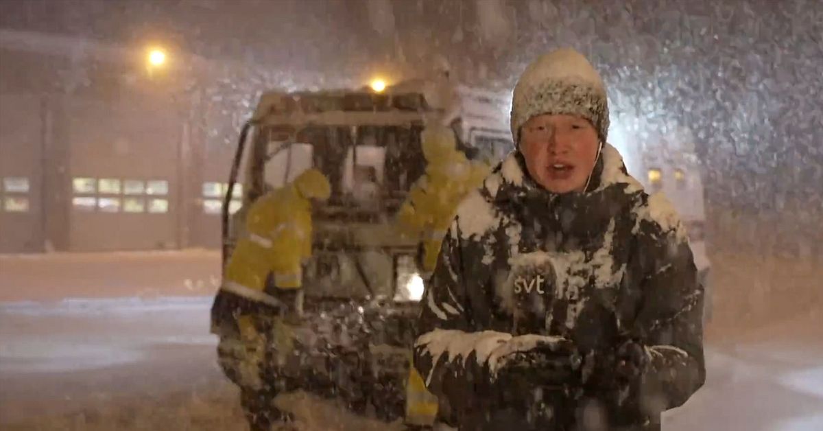 Bandvagnar står redo i Kramfors – SMHI: Röd vädervarning i Gävleborg ...