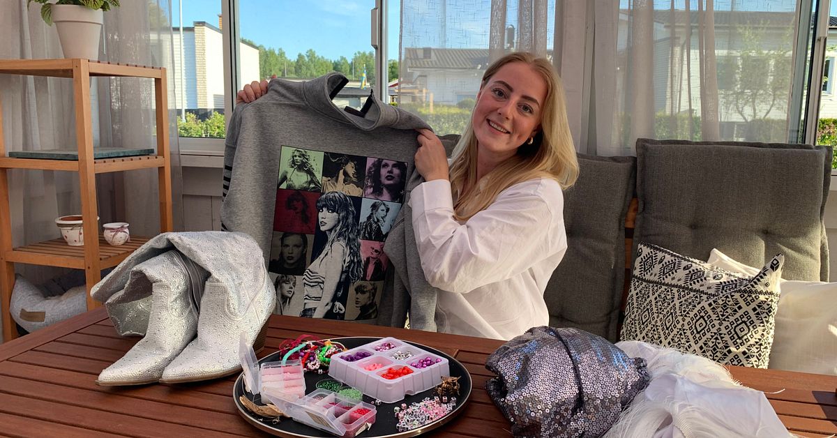 Swiftien Elin om sin idol: ”Hon är som en storasyster” | SVT Nyheter