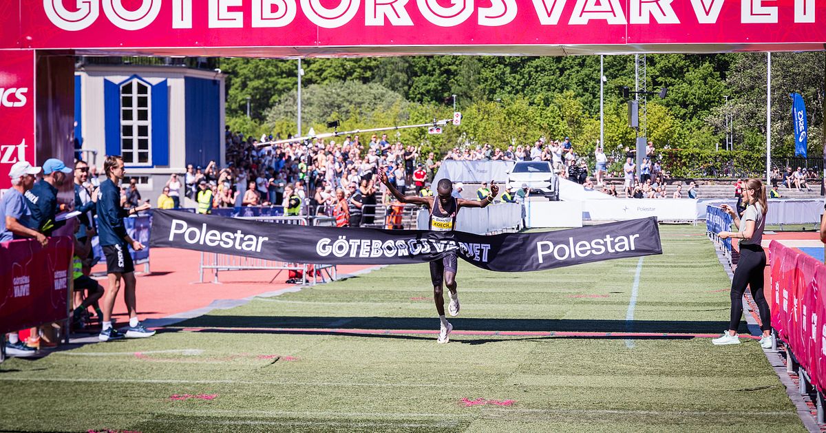 Dubbla kenyanska segrar i Göteborgsvarvet | SVT Nyheter