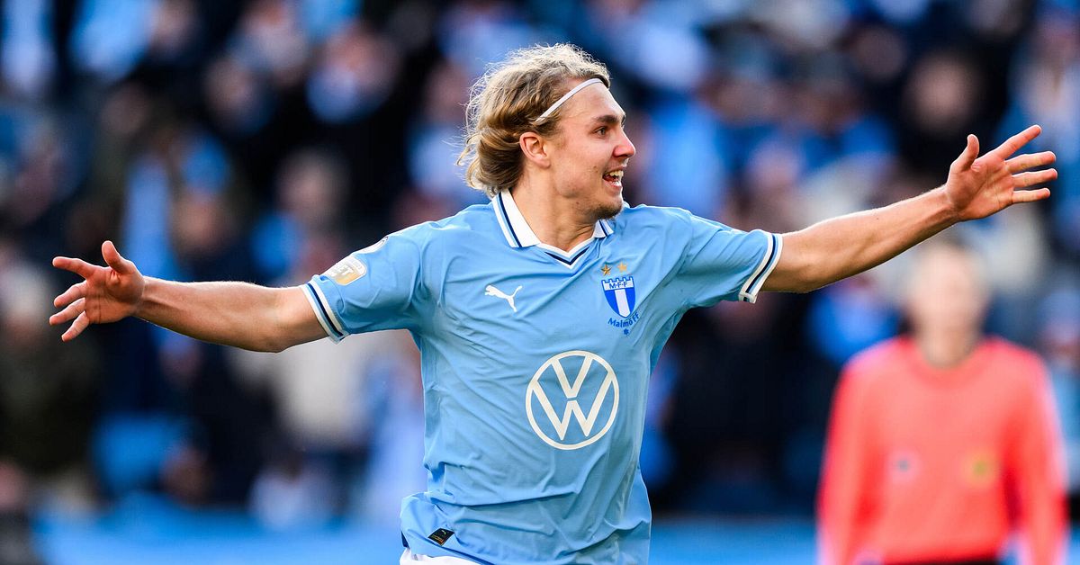 Sebastian Nanasi avgjorde för Malmö mot Västerås | SVT Nyheter