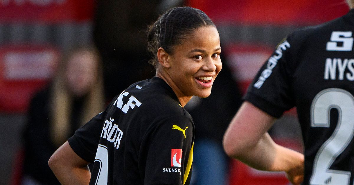 Fotboll: Felicia Schröders show – gjorde fyra mål | SVT Sport