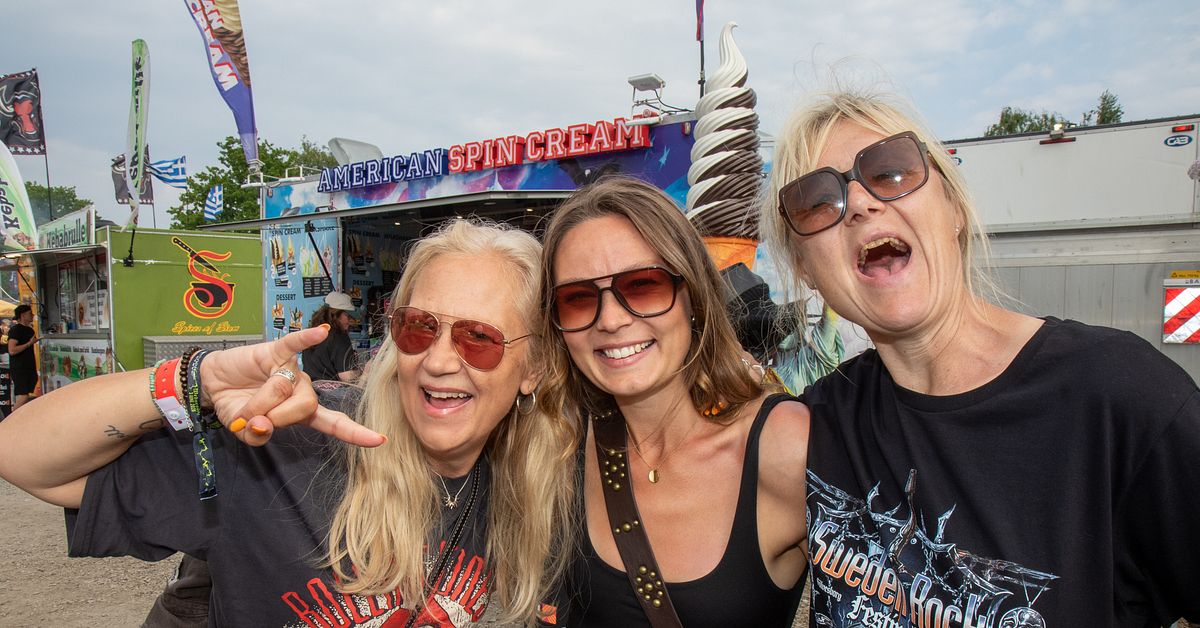 BILDEXTRA: Publik, artister och band på Sweden Rock Festival 2026 | SVT ...