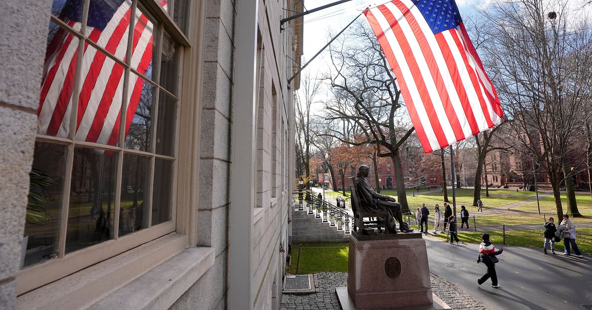 Demonstration på Harvard efter stoppet av internationella studenter ...