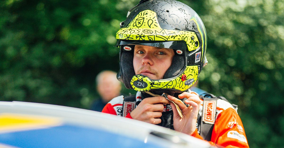 Oliver Solbergs sensationella ledning växer i Estlands VM-rally | SVT ...