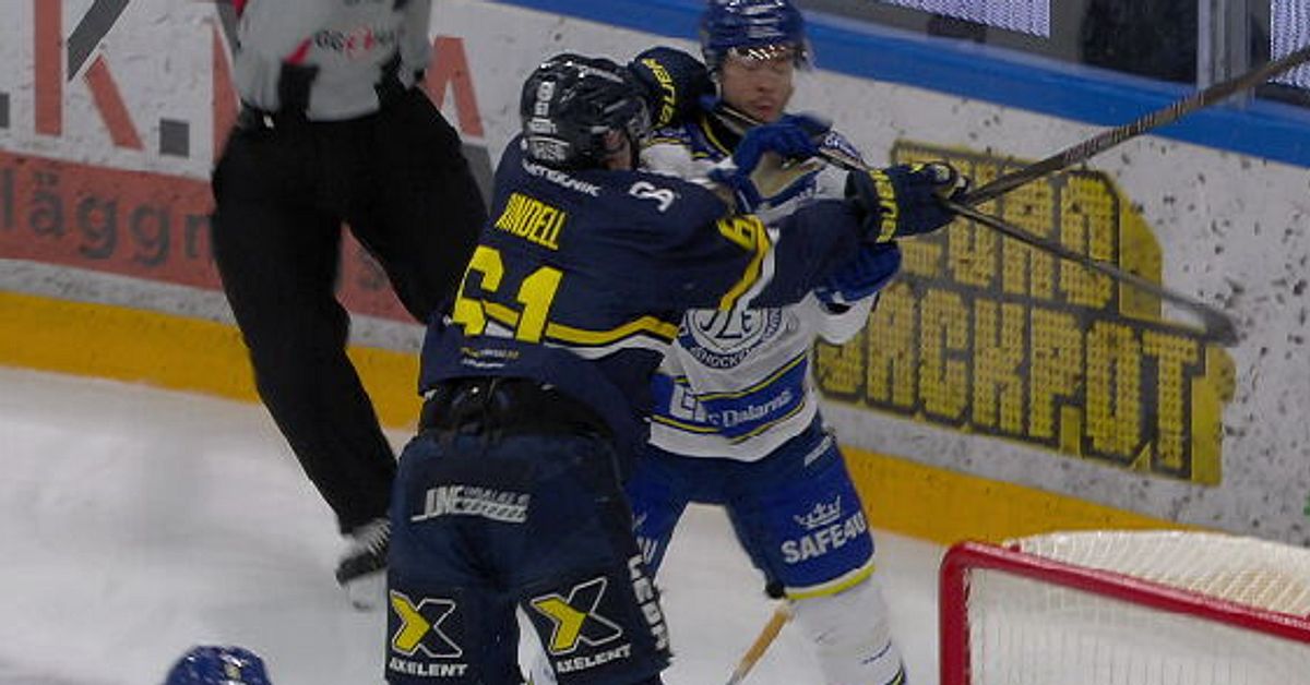 Två matchers avstängning och böter för HV71:s Axel Rindell | SVT Nyheter