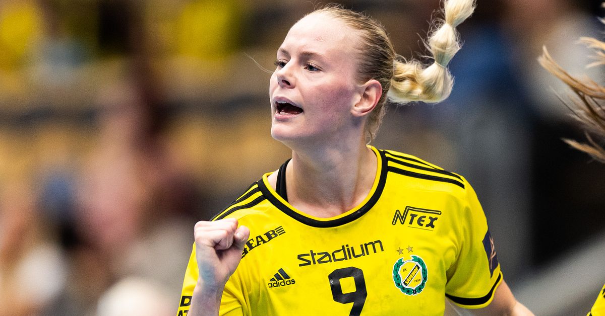 Handboll: Sävehof klart för cupfinal efter seger mot Kristianstad | SVT Sport